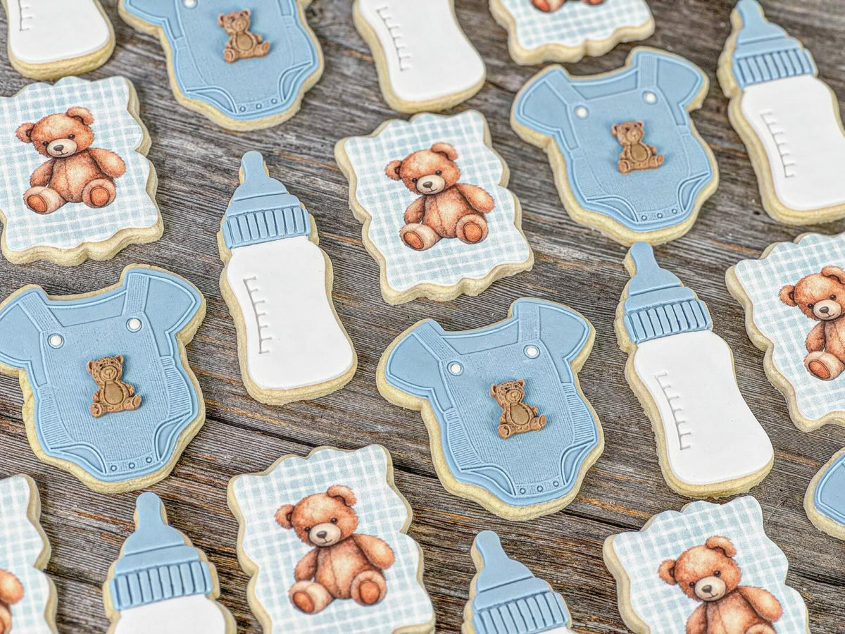 Biscuits "BÉBÉ GARÇON" | Farine et Chocolat